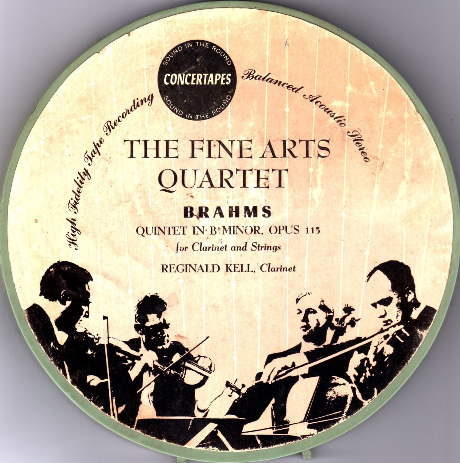 Fine Arts Quartet – I – Brahms Klarinettenquintett Op. 115 Kell – Wolf Italienische Serenade ...